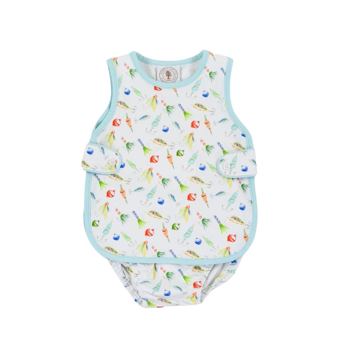 Gone Fishing Diaper Set – Cottontails Children’s Boutique