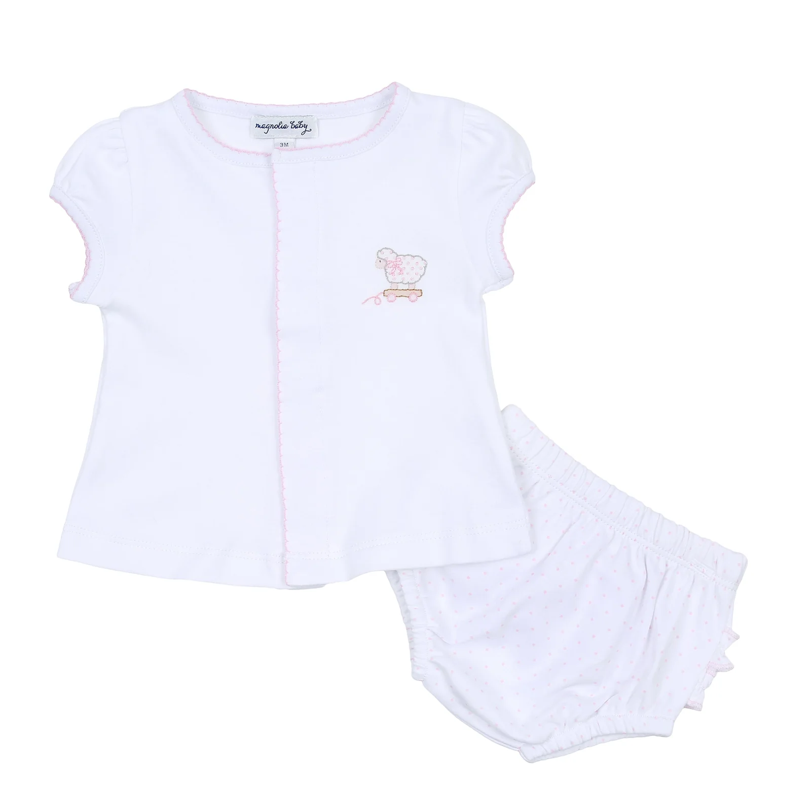 Darling Lambs Diaper Cover Set – Cottontails Children’s Boutique
